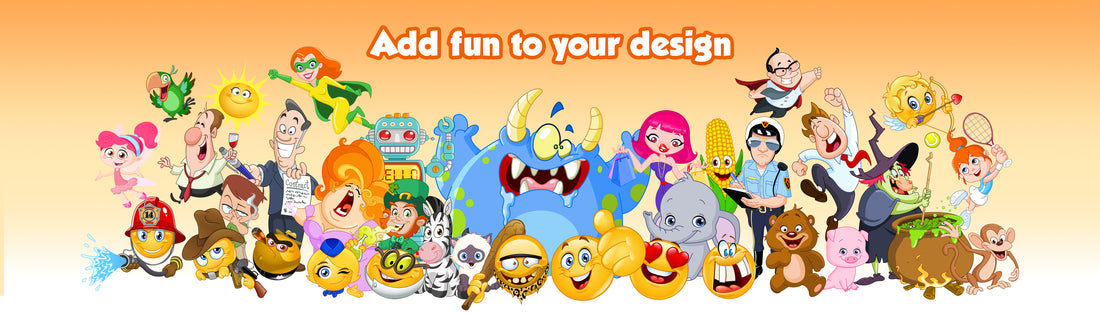 Licensed vector emoji art and cartoon characters | Funnicons